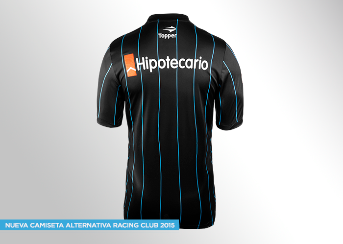 Nuevas camisetas Racing Topper 2015 - Marca de Gol