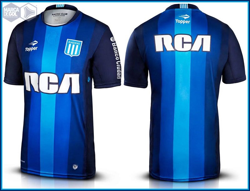 Nueva camiseta Racing Topper Alternativa 2016 - Marca de Gol