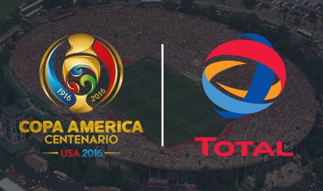 Total nuevo sponsor de la Copa América Centenario - Marca de Gol