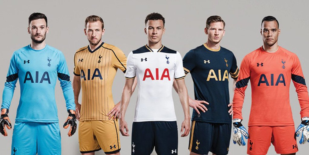 Under Armour lanzó los Tottenham Kits 2016/17 - Marca de Gol
