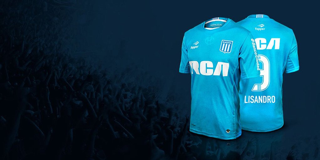 Nueva camiseta especial Racing Club Topper 2016 - Marca de Gol
