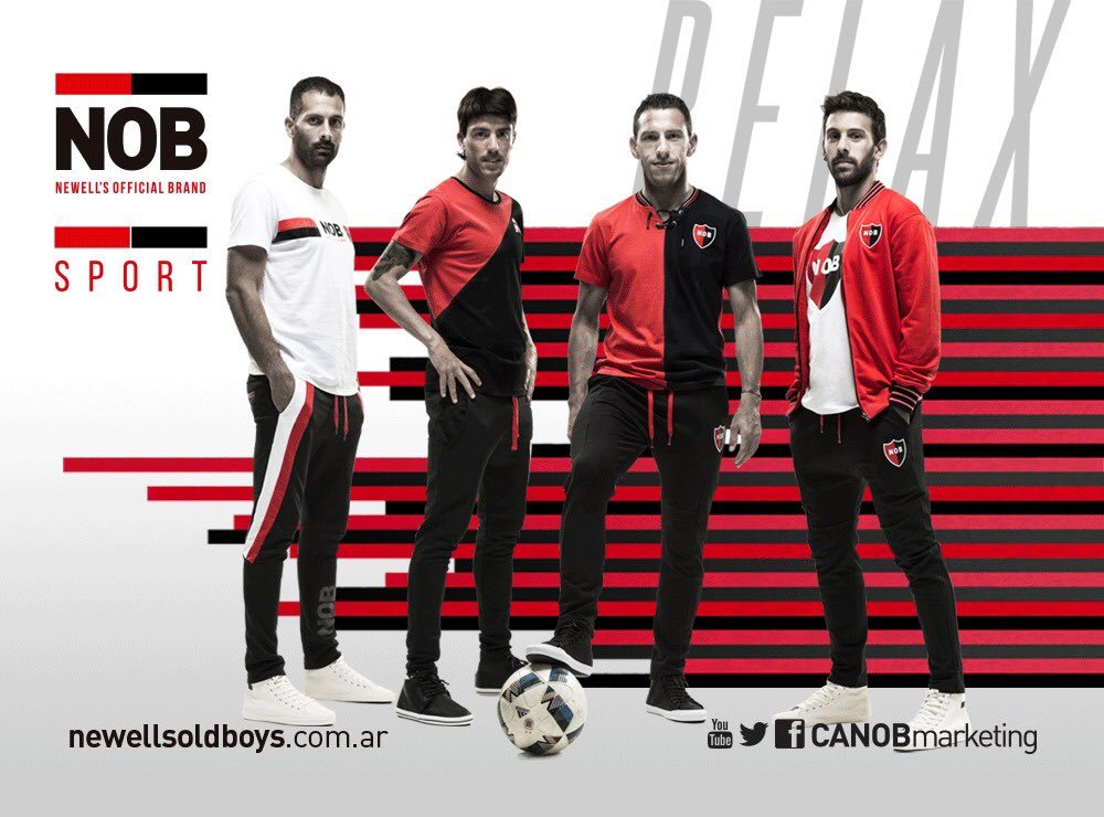 NOB Sport: Newell's presenta su línea de ropa informal - Marca de Gol