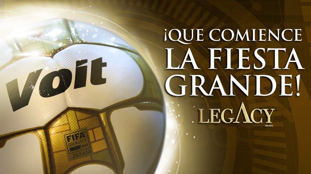 Nuevo balón Voit Legacy Liguilla Apertura 2016 - Marca de Gol