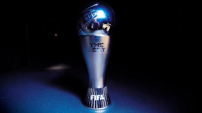 Develado el trofeo del premio The Best - Marca de Gol