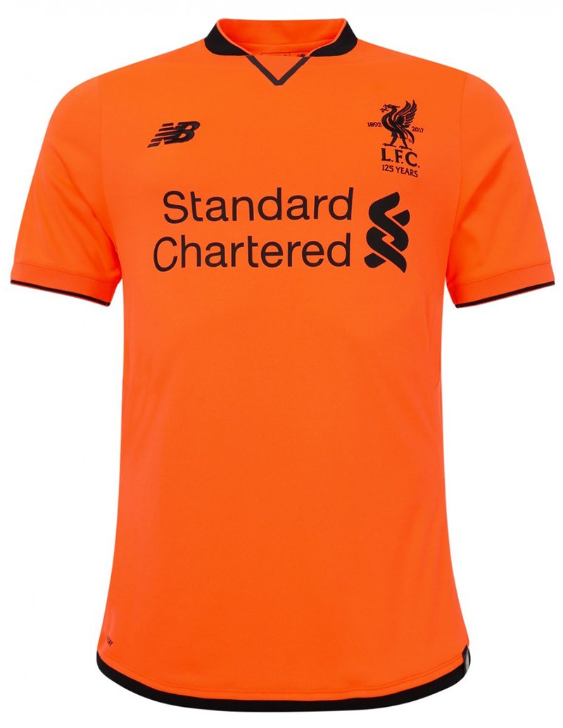 Liverpool New Balance Third Kit 2017/18 - Marca de Gol