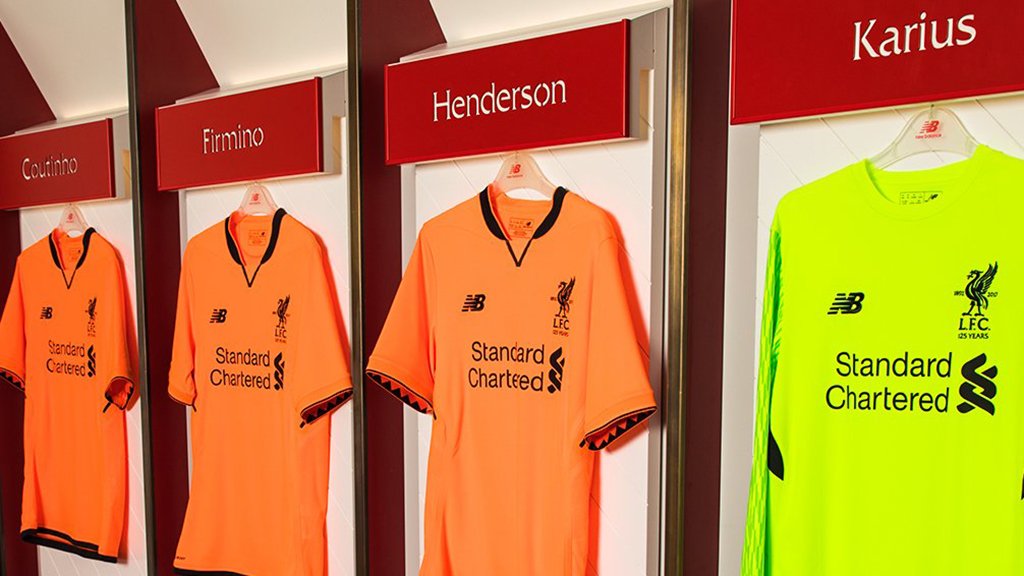 Liverpool New Balance Third Kit 2017/18 - Marca de Gol
