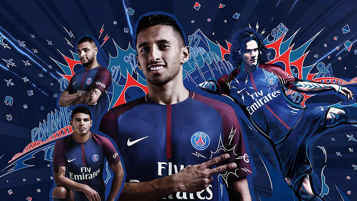 Develado el PSG Nike Home Kit 2017/18 - Marca de Gol