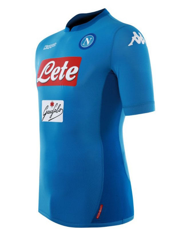 SSC Napoli Kappa Home Kit 2017/18 - Marca de Gol