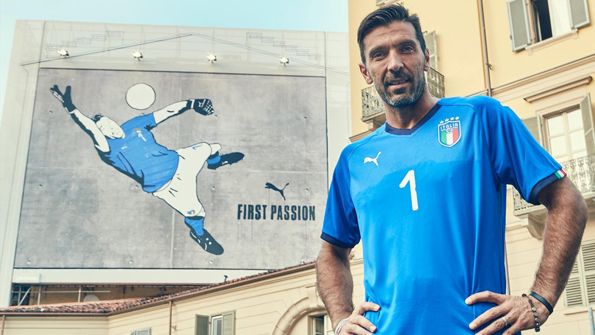 Nuevo Italy PUMA Home Kit 2018 -- Marca de Gol