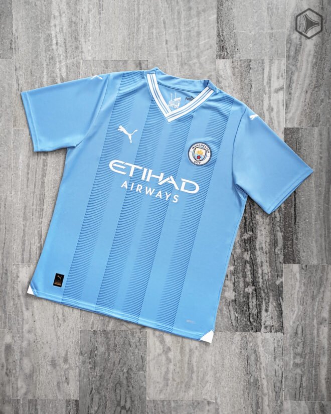 Review Camiseta titular PUMA del Manchester City 2023 2024 - Marca de Gol