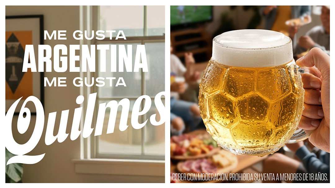Nueva campaña "Me gusta argentina, me gusta Quilmes"
