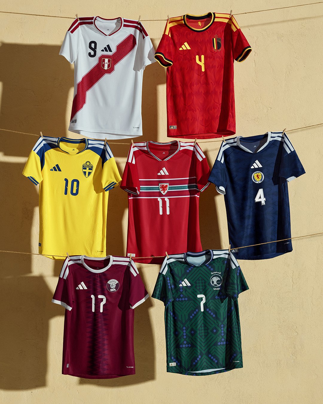 Camisetas adidas Copa del Mundo 2026 - Marca de Gol